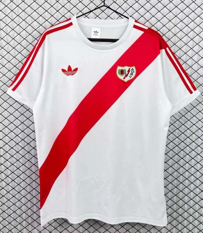 2001-2002 Rayo Vallecano Home Retro Soccer Jersey
