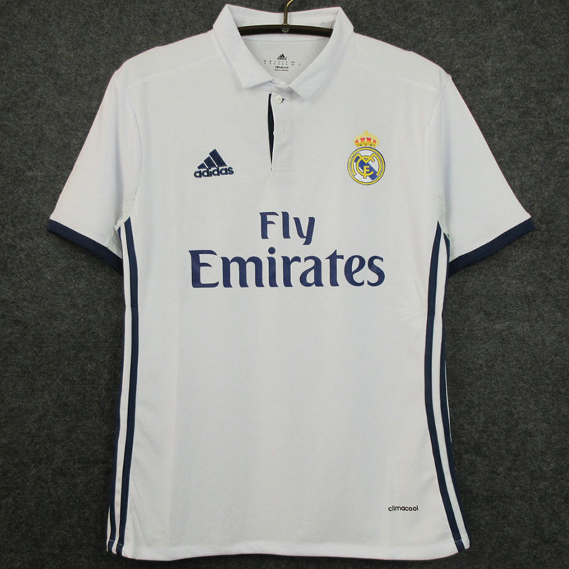 US$ 19.00 - 2016-2017 RMA Home Retro Soccer Jersey - www.okkinetic.com
