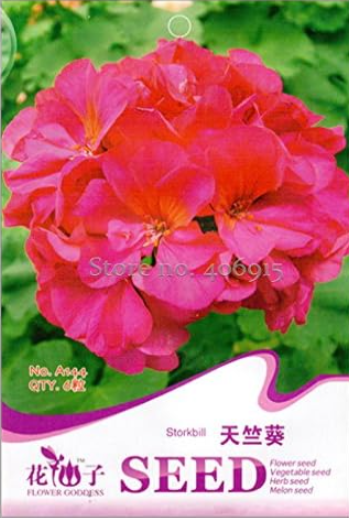 US$ 1.45 - Red Univalve Geranium Seeds Perennial Flower Seeds - www ...