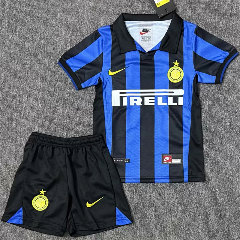 Kids kit 98-99 Inter milan home (Retro Jersey) Thailand Quality Soccer ...