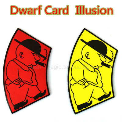 Dwarf Card Illusion - Magic Trick - China Magic Shop
