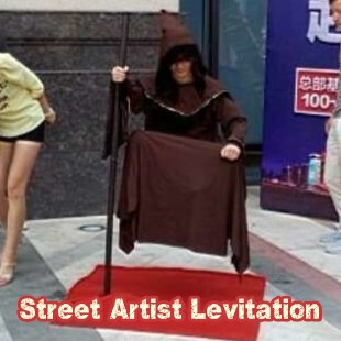 levitating person trick