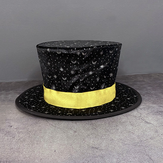 gold top hat