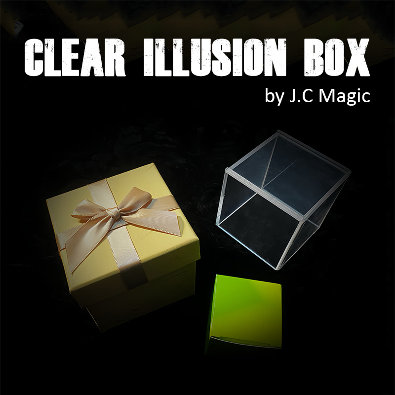 Clear Illusion Box by J.C Magic - Magic Trick - China Magic Shop