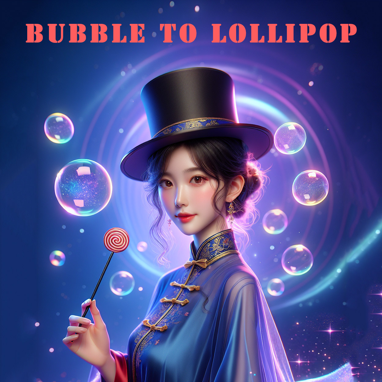 Bubble To Lollipop Magic Trick – Transform Bubble Into Real Lollipop