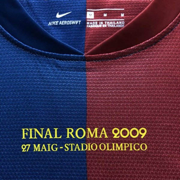 2008/09 BA Home UCL Final Long Sleeve Retro Soccer Jersey