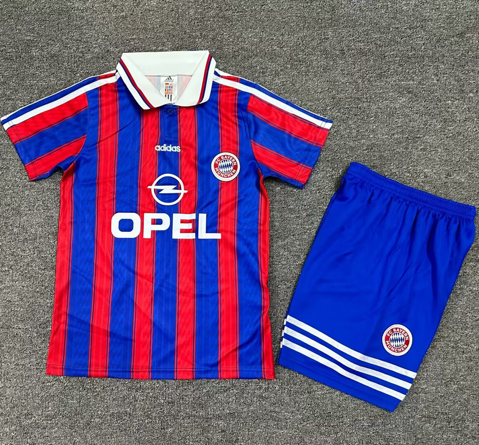 1995/97 BFC Home Retro Kids Soccer Jersey