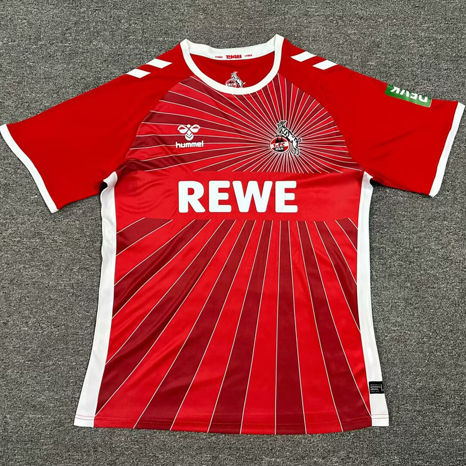 2024/25 1. FC Köln Home White Fans Soccer Jersey