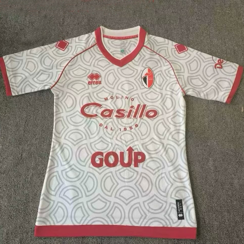 2024/25 Bari Red Fans Soccer Jersey