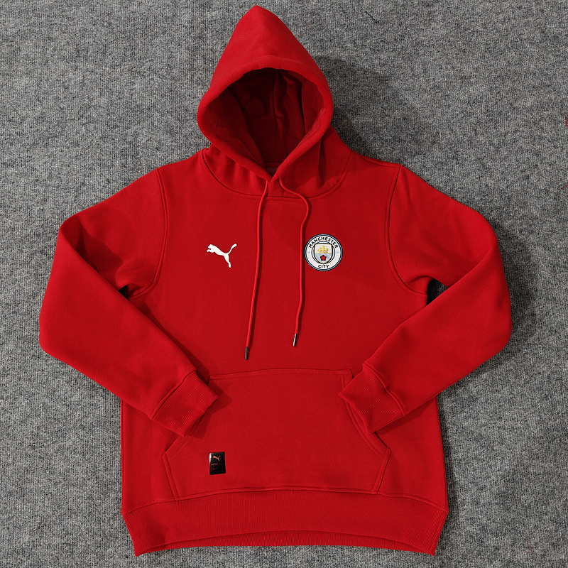 2025 Man City Red Hoody