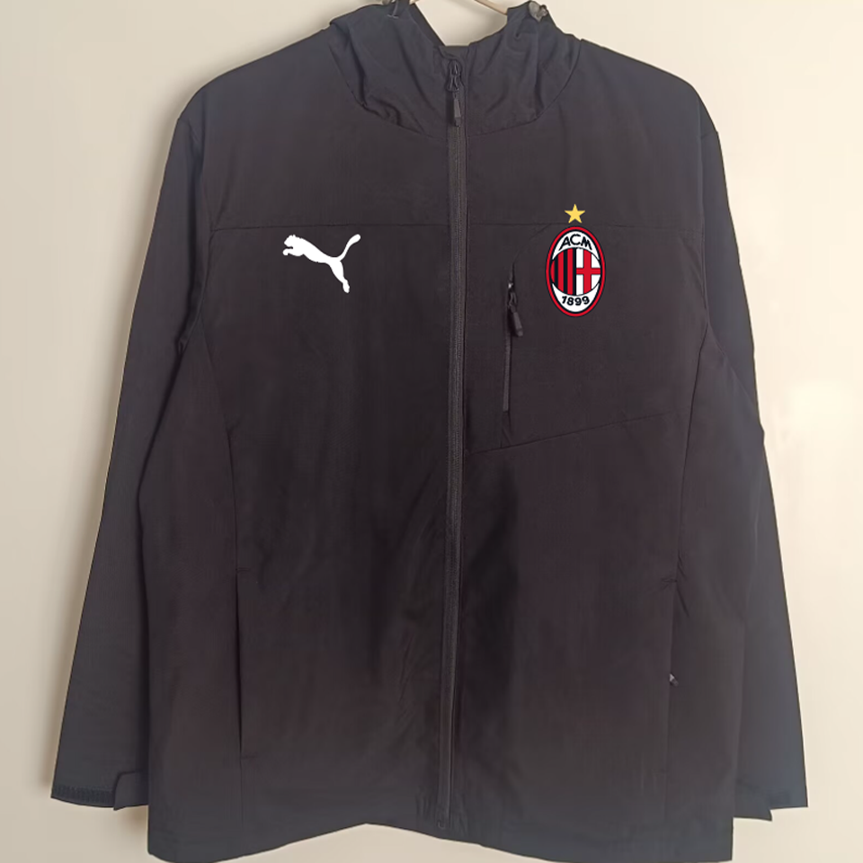 2025 AC Black Windbreaker