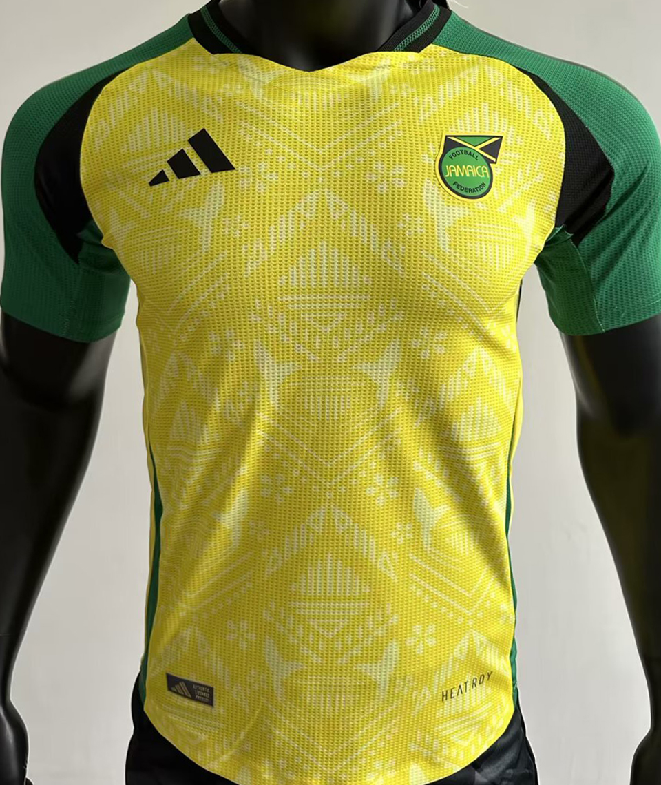 2024/25 JAMAICA Home REGGAE BOYZ Player Version Soccer Jersey