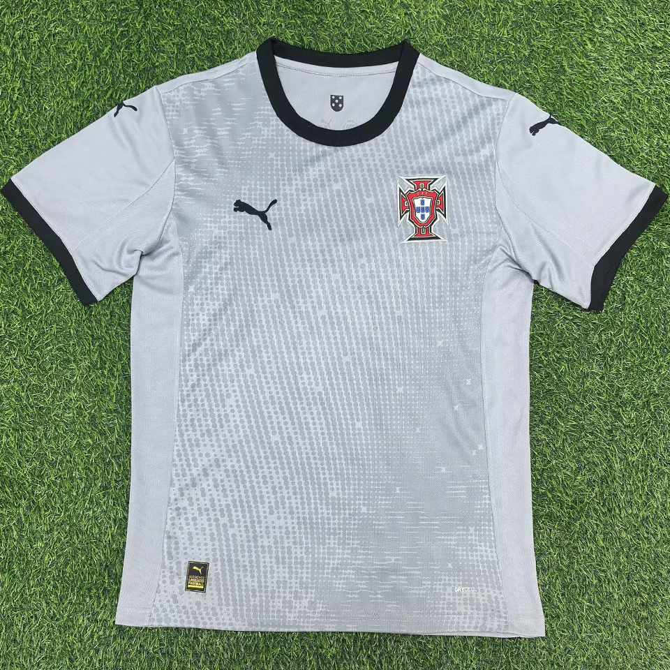2025/26 Portugal Grey GK Soccer Jersey