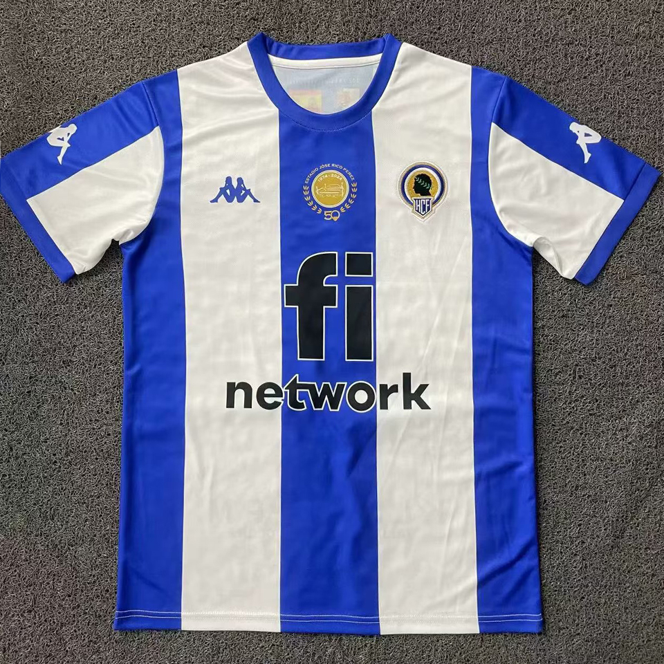 2025/26 Hércules CF Home Fans Soccer Jersey