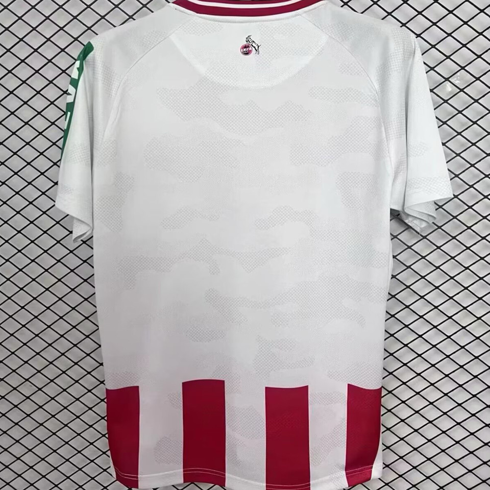 2025/26 1. FC Köln Home Fans Soccer Jersey