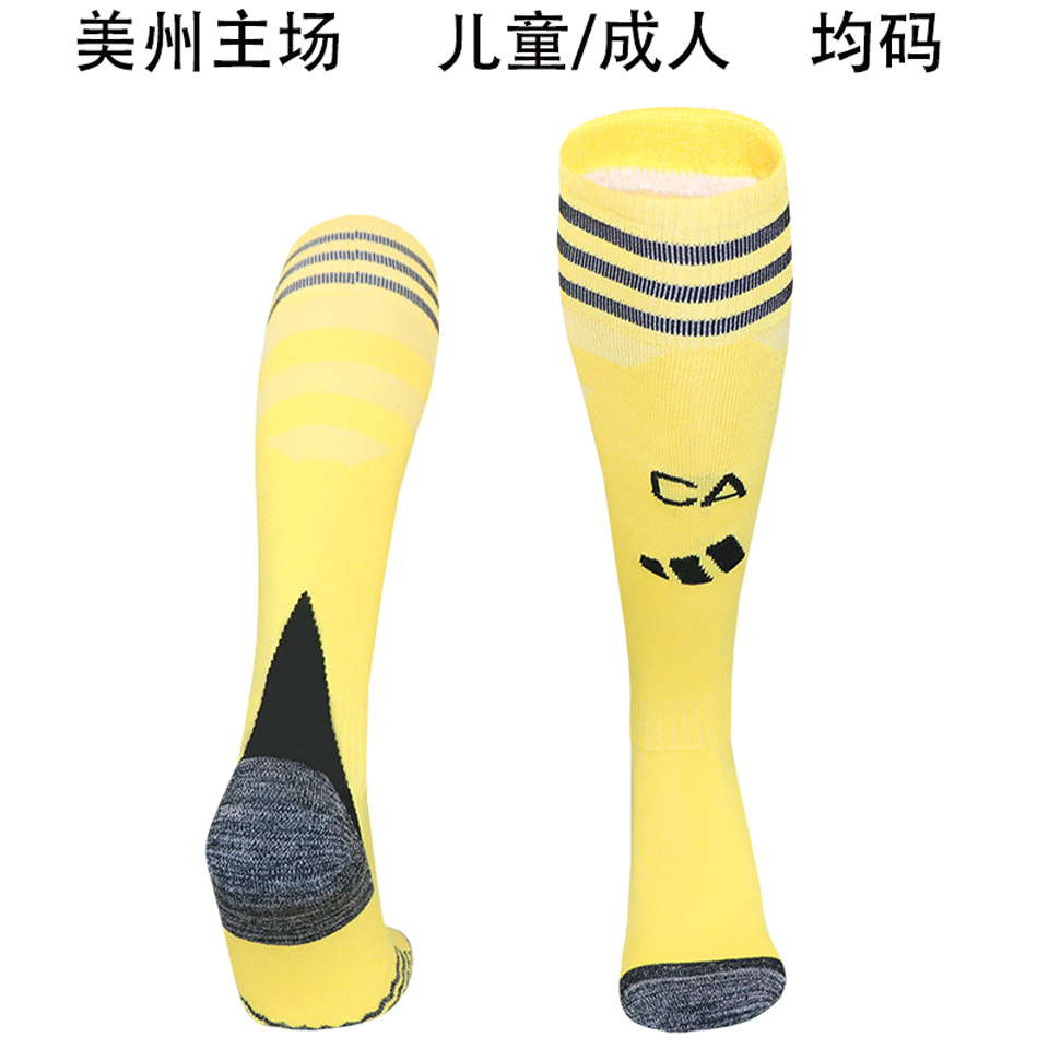 2025/26 Club America Home Yellow Sock