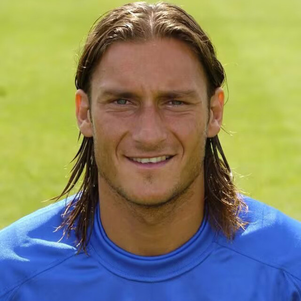 2004 Italy Home Blue Retro Soccer Jersey