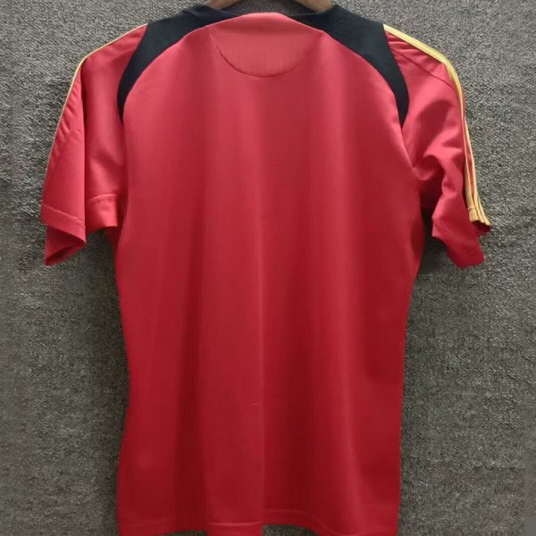 2008 Germany Red Retro Soccer Jersey