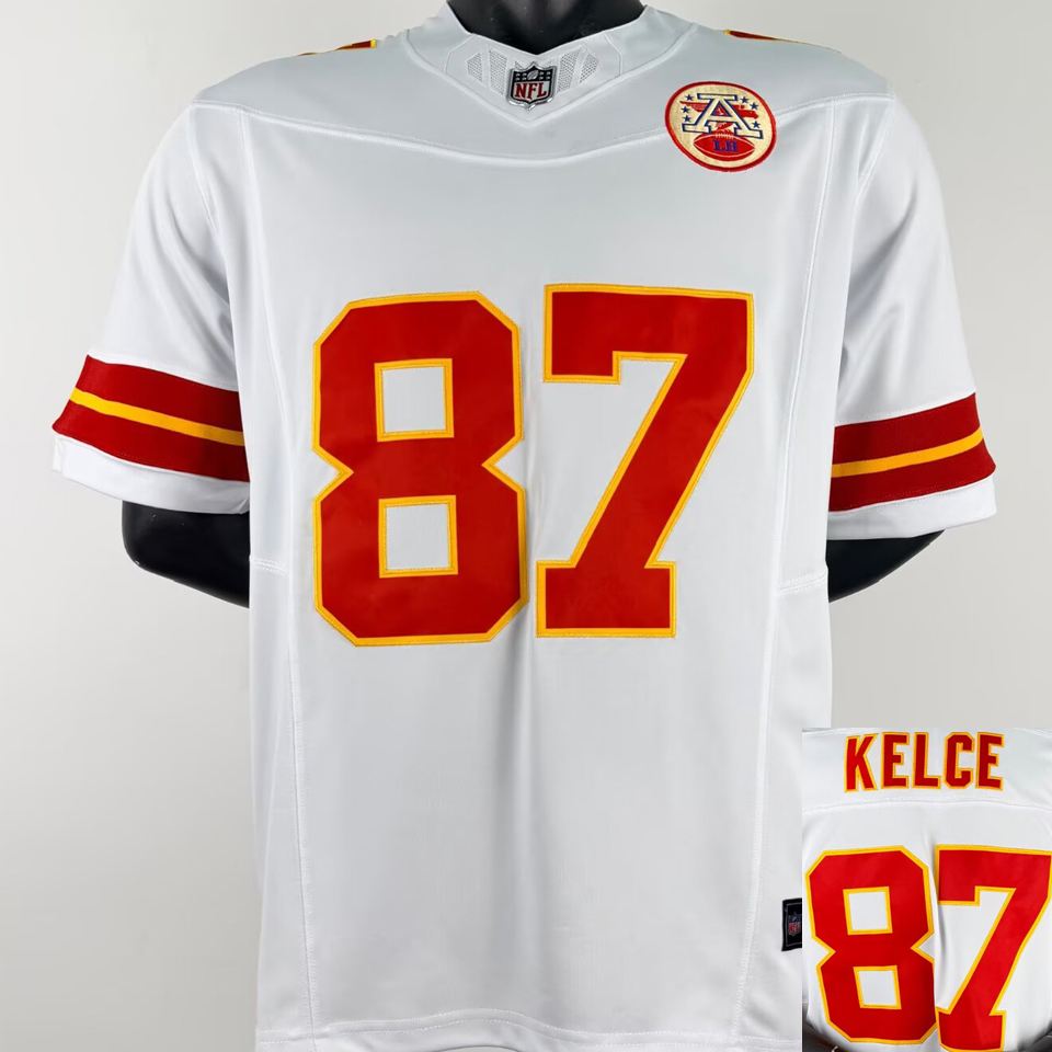 KELCE #87 Men's Kansas City Chiefs NFL Jersey