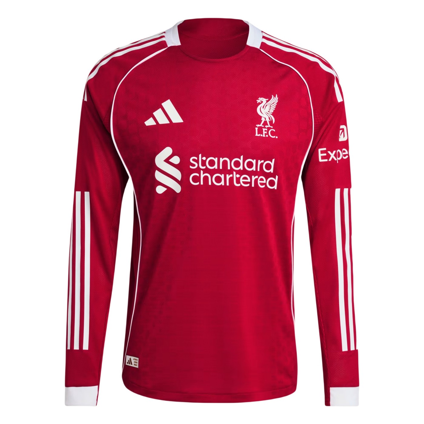 US$ 24.99 - Player Version Liverpool 25/26 Home Long Sleeve Authentic ...