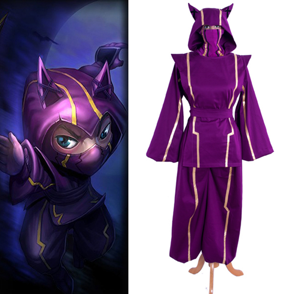 League of Legends Kennen Cosplay Costume Cotton Outfit – G891
