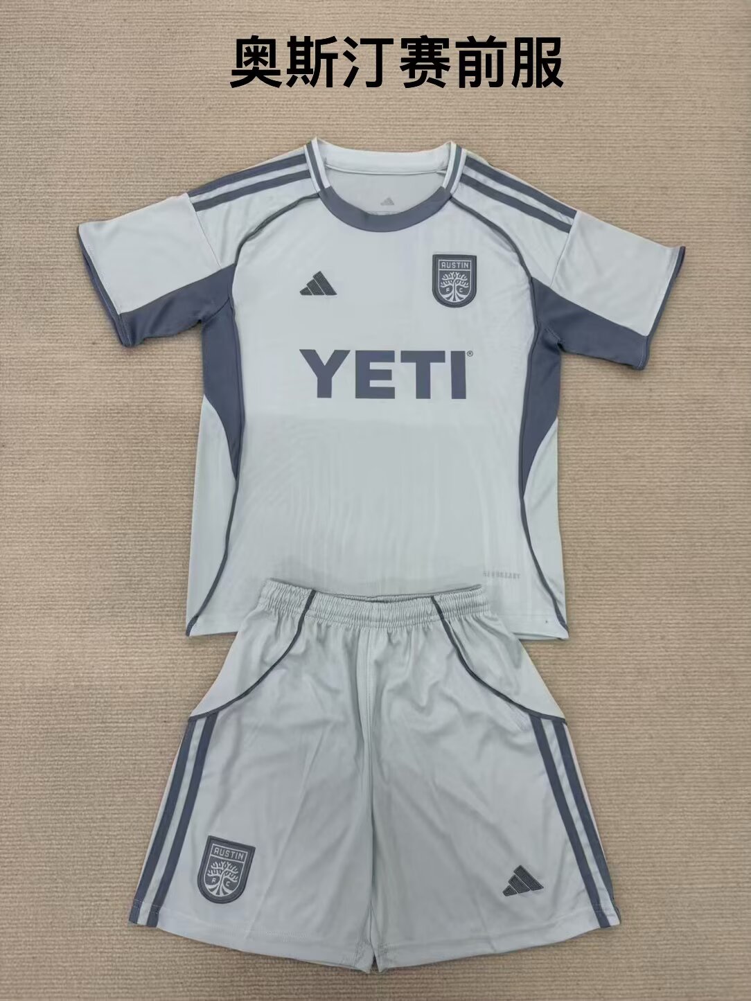 US$ 10.50 - Austin FC Pre match uniform kids 1:1 Quality Soccer Jersey ...