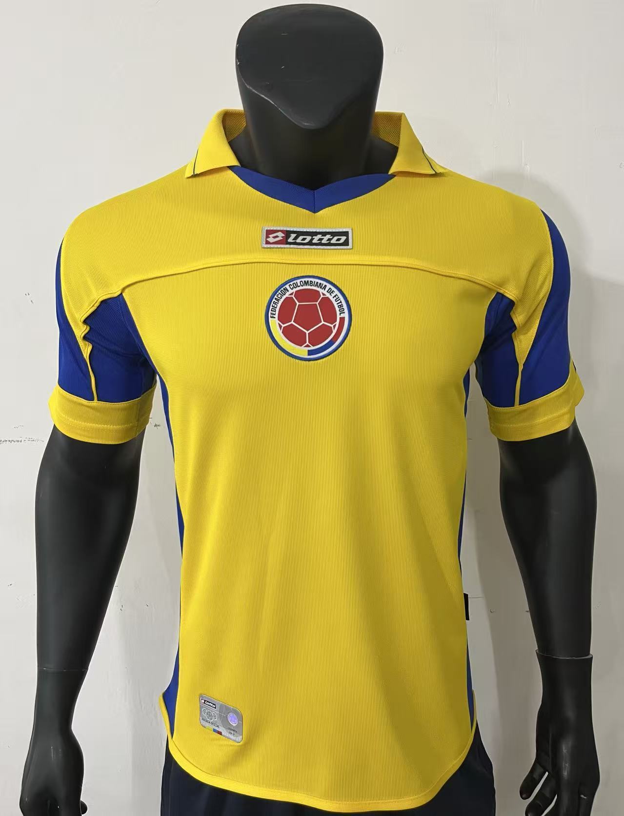 US$ 13.00 - Retro Colombia Home 1:1 Quality Soccer Jersey 2003-2005 ...