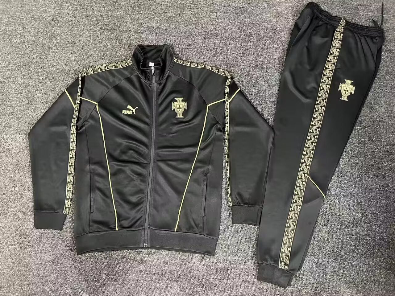 US$ 35.00 - Portugal jacket Black Kits 1:1 25-26 - www.koko101.com