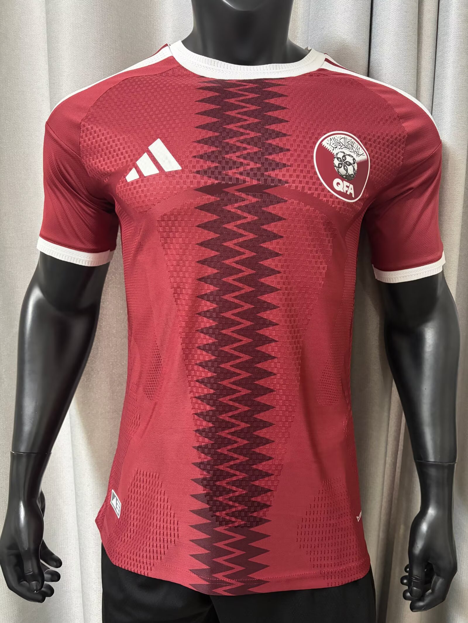 US$ 10.50 - Qatar Home Player 1:1 Quality Soccer Jersey 26-27 (2026 ...