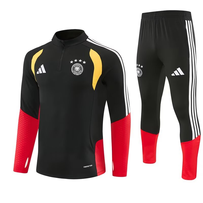US$ 25.00 - Germany Training Tracksuit Black (Kids And Man ) 1:1 26-27 ...