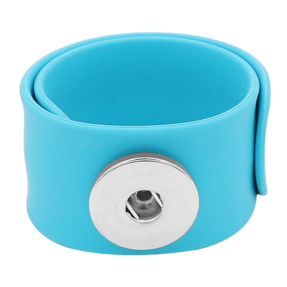 Creative papa circle Silica gel Hot Sale Trendy Snap Button Bracelet ...