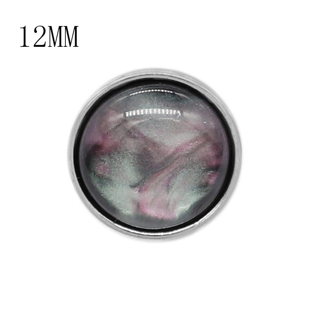 shell 12MM snap With KS9723-S interchangable snaps jewelry