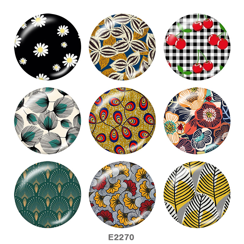 20MM design Print Painted metal snaps buttons