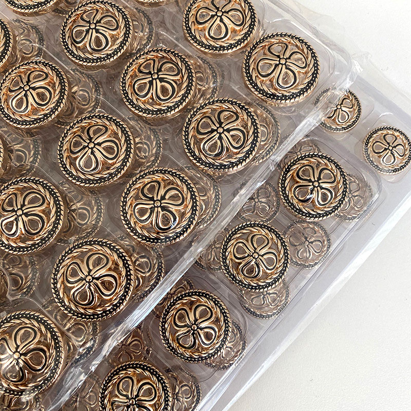 20MM round golden silver snap buttons