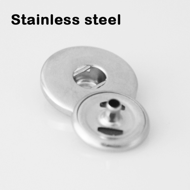 500 sets/bag BIG Metal Button copper stainless steel for 18-20MM SNAP ...
