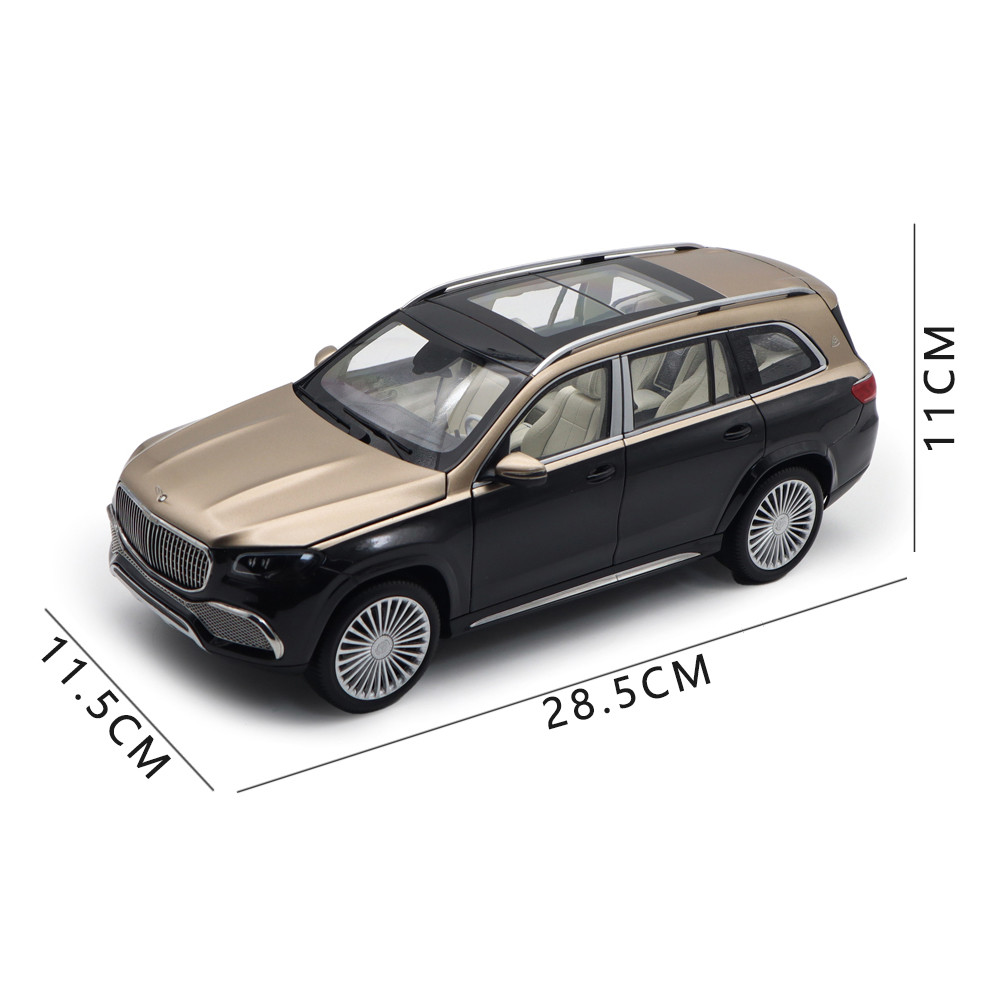 1/18 Paragon Benz Maybach GLS 600 Diecast Model Toys Car Gifts For ...