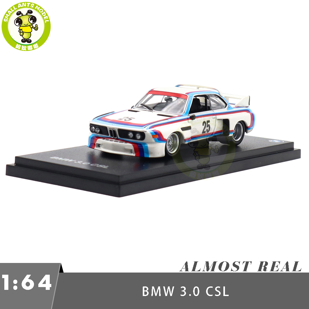 1/64 Almost Real BMW 3.0 CSL Diecast Model Toys Car Gifts For Friends ...