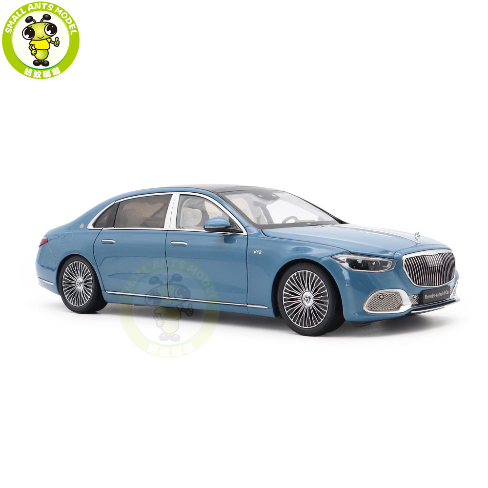 1/18 Mercedes Maybach S Class S680 2021 Almost Real 820135 Vintage Blue ...