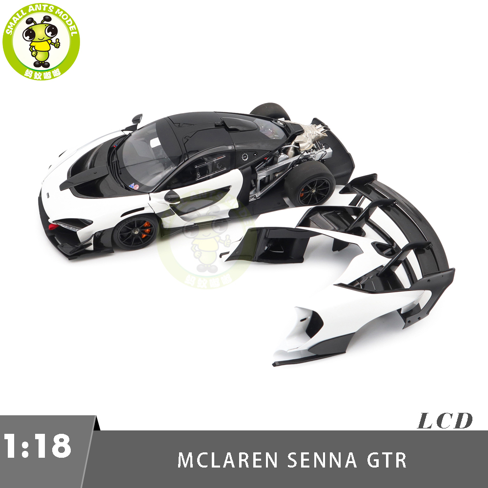 1/18 LCD Mclaren Senna GTR Diecast Model Car Gifts For Father Friends ...