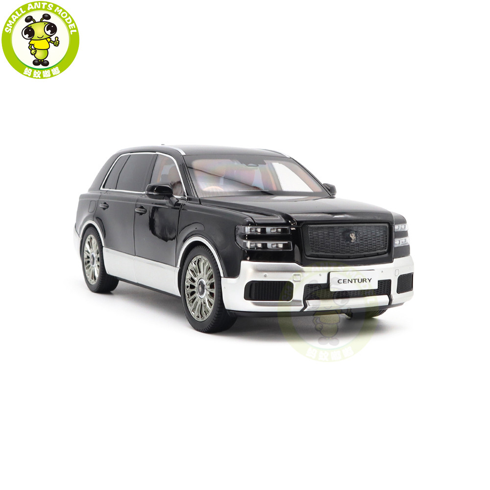1/18 Toyota Century 2023 SUV Almost Real 870220 Black Silver RHD ...