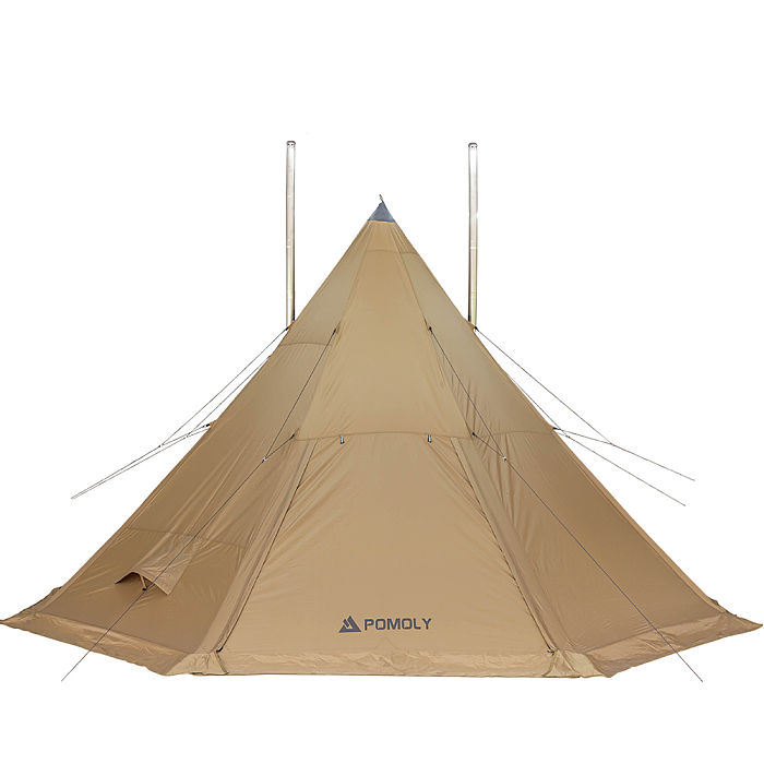 triangle tent camping