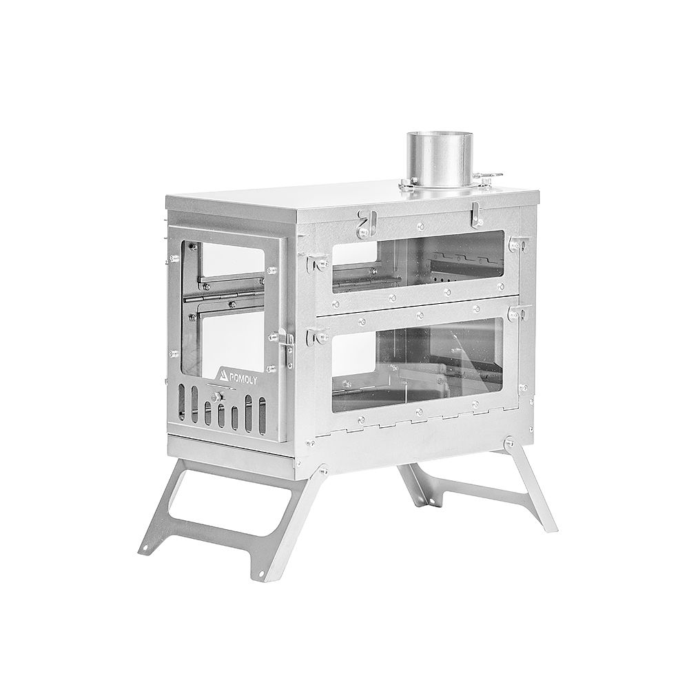 X-Ti Max 5 | Double-Fold Titanium Wood Stove | POMOLY New Arrival 2025