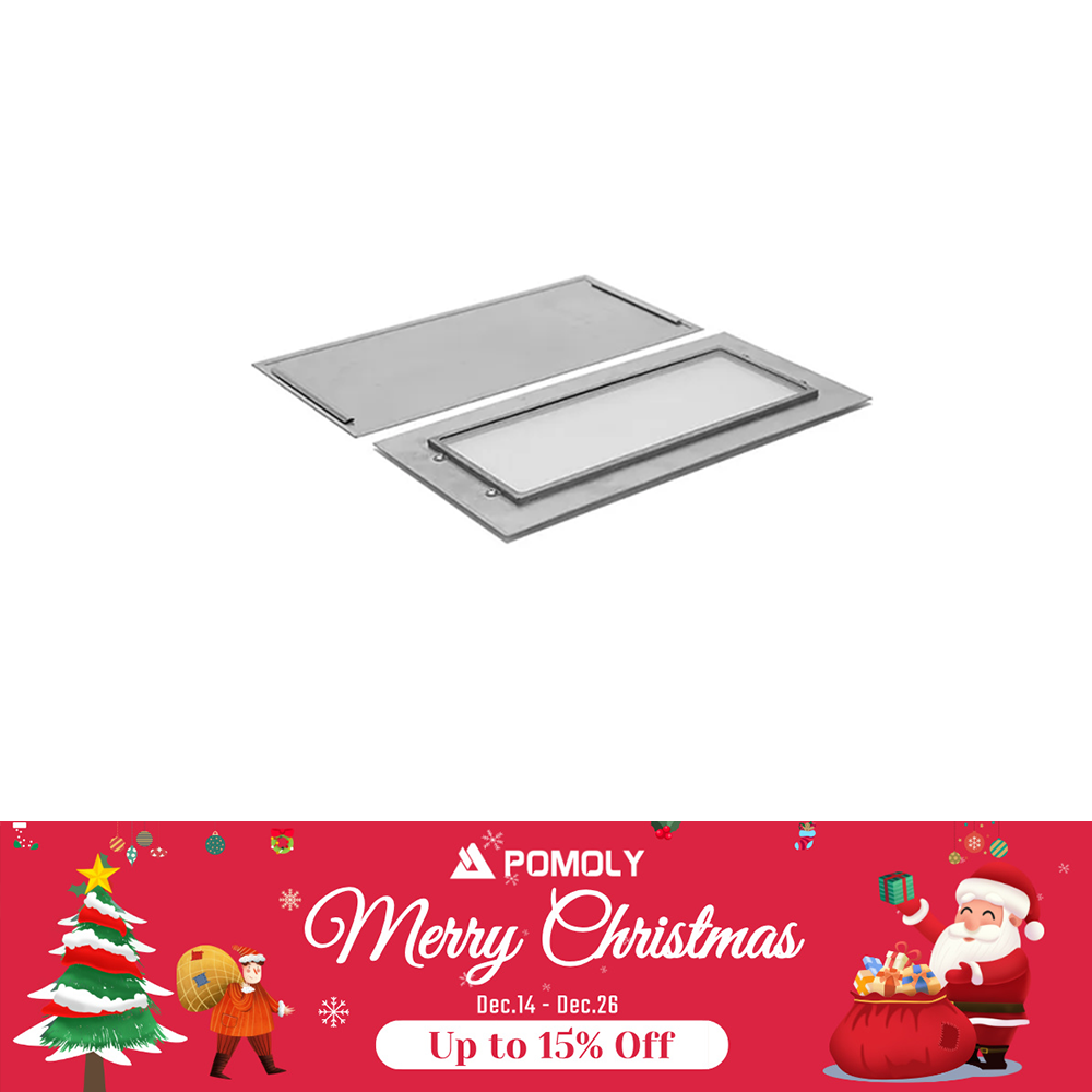 TIMBER Wolf Stove Side Panel Set ( 1 Glass Side Panel + 1 Titanium Side ...