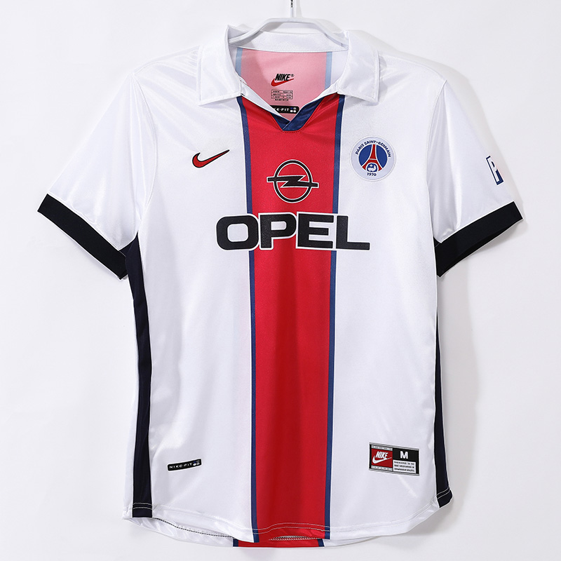 US$ 19.00 - 1998-1999 PSG Paris Away Retro Soccer Jersey - www.kkgool1.com