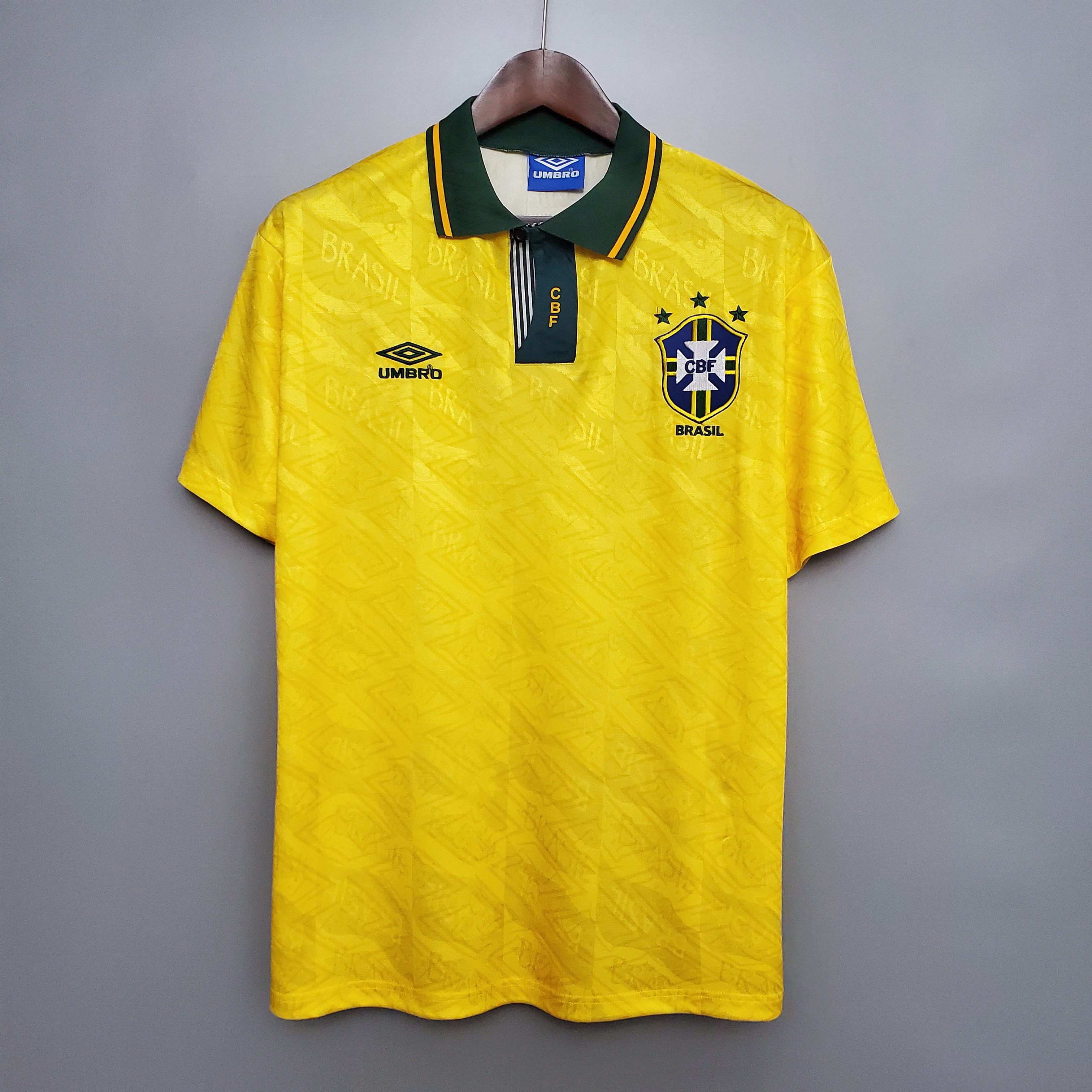 93-94 Brazil Home Retro Jersey