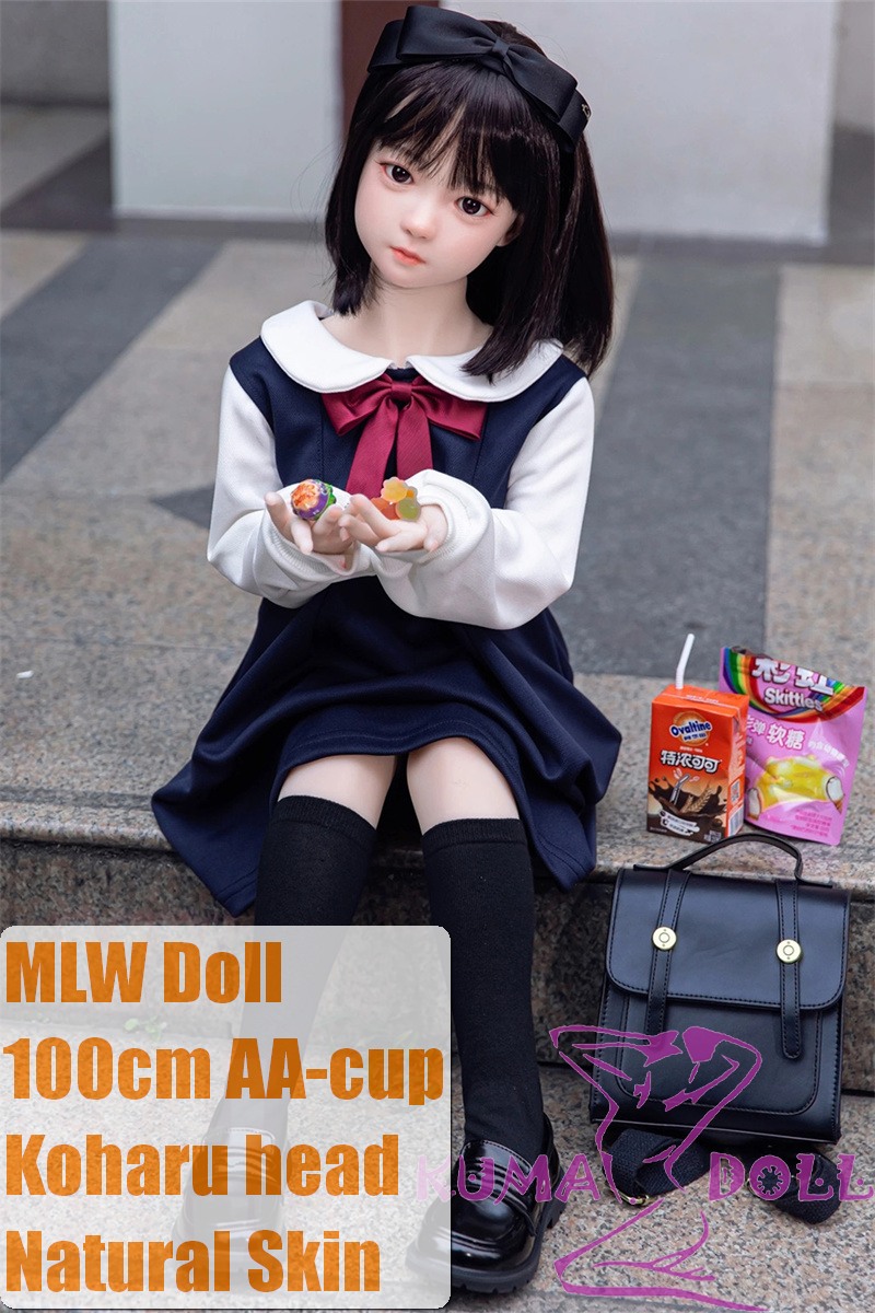 100cm AA-Cup – Koharu MLW Silicone Head Cute Student Sex Doll