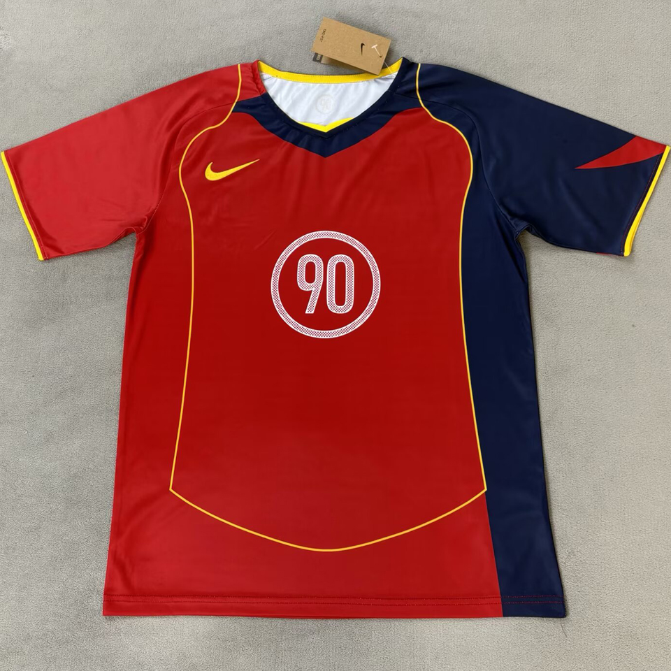 2026 NK 90 Mode Yellow Retro Style Fans Soccer Jersey