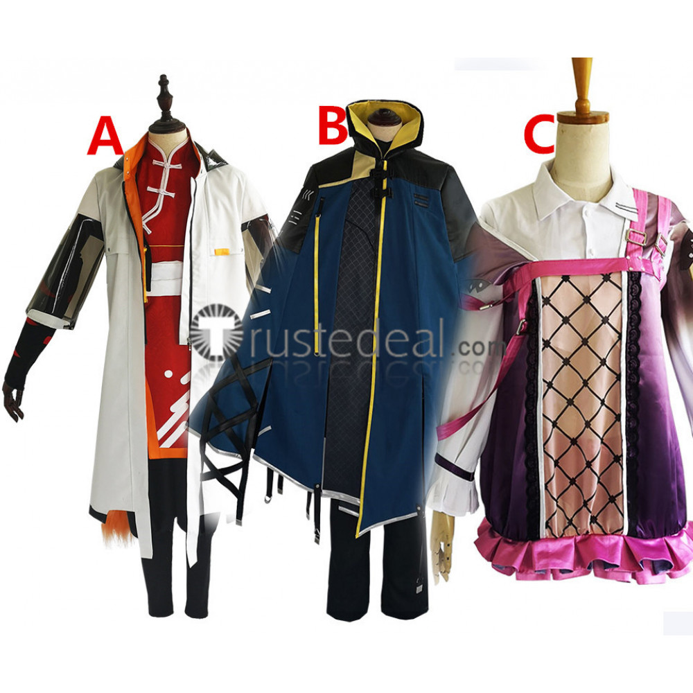 Arknights Aak Hellagur Shamare Cosplay Costumes