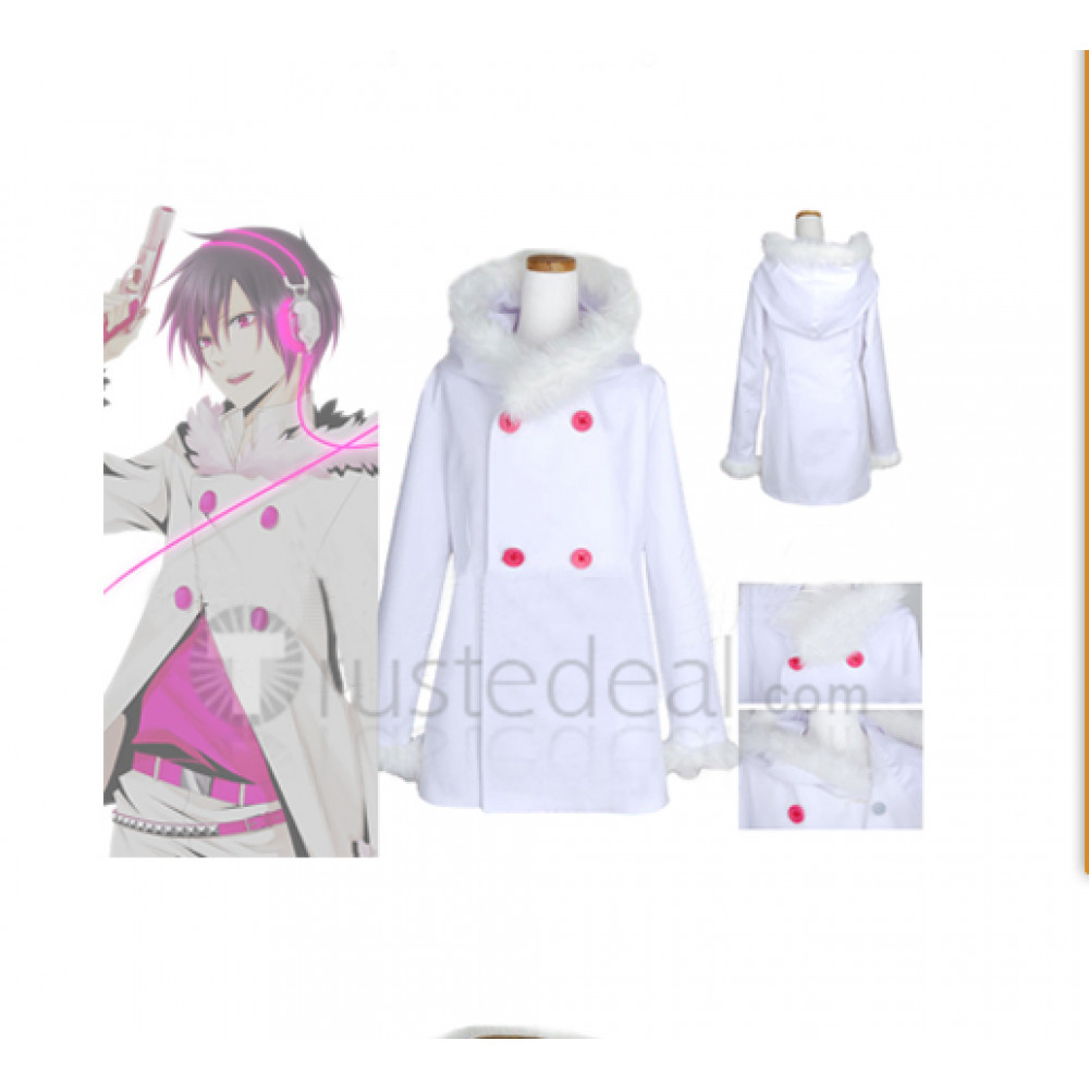 Durarara Psyche Izaya Orihara White Cosplay Costume