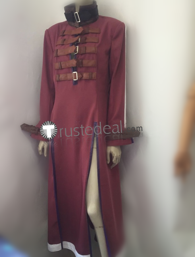 Dungeon Fighter Online DNF Male Spitfire Gunner Coat Cosplay Costume